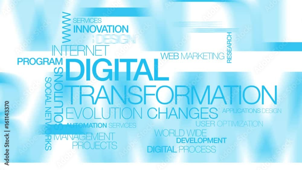 Digital transformation innovation changes web marketing internet ...