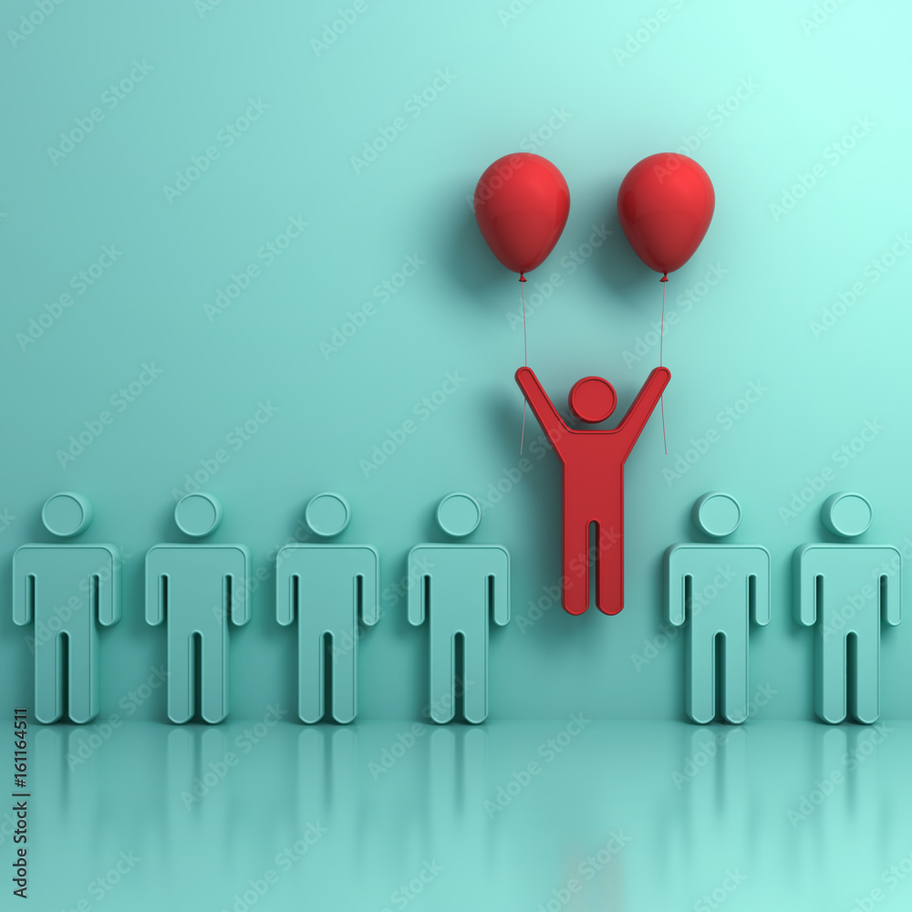 Two Stand Out In A Crowd