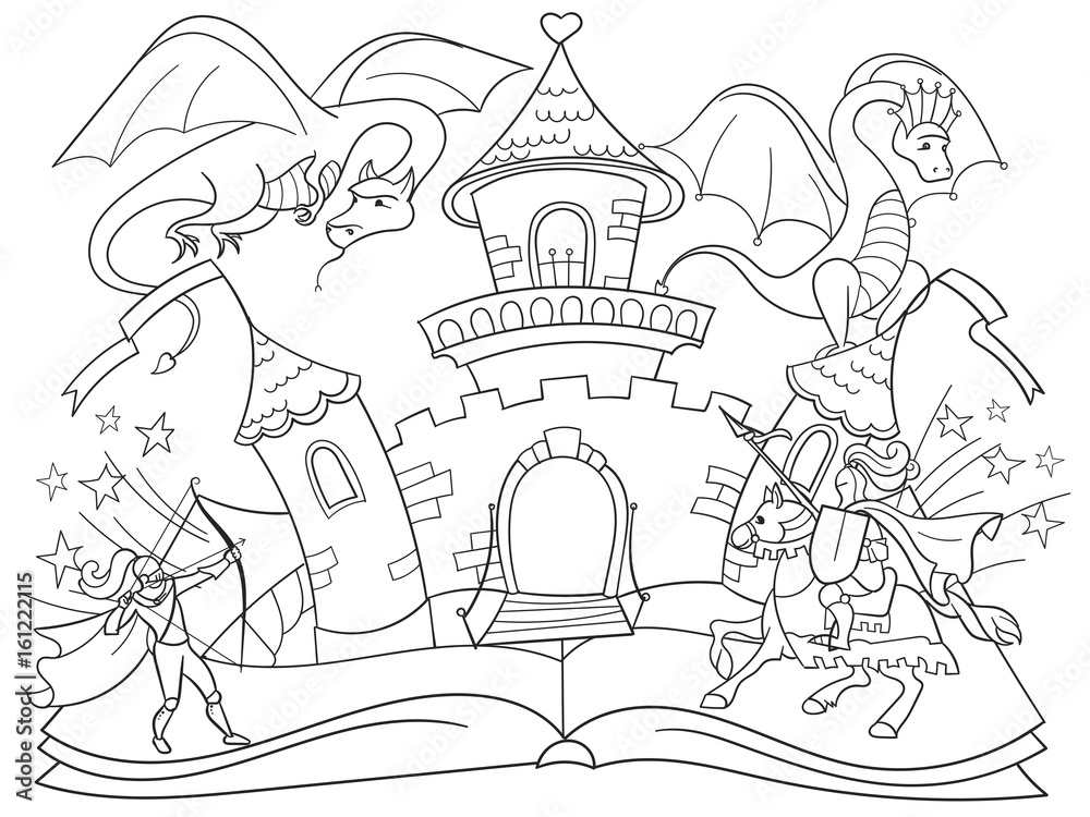 Evil Fairies Coloring Pages
