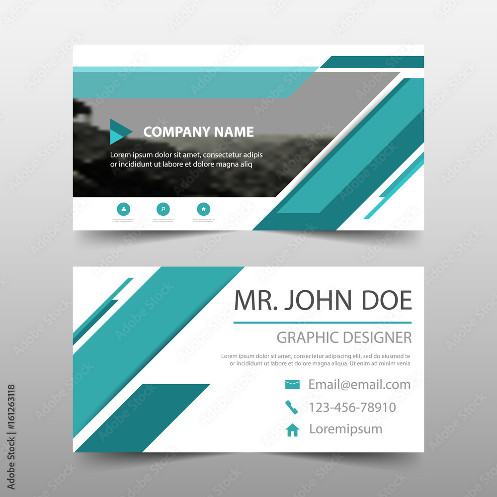 Business Card Label Template