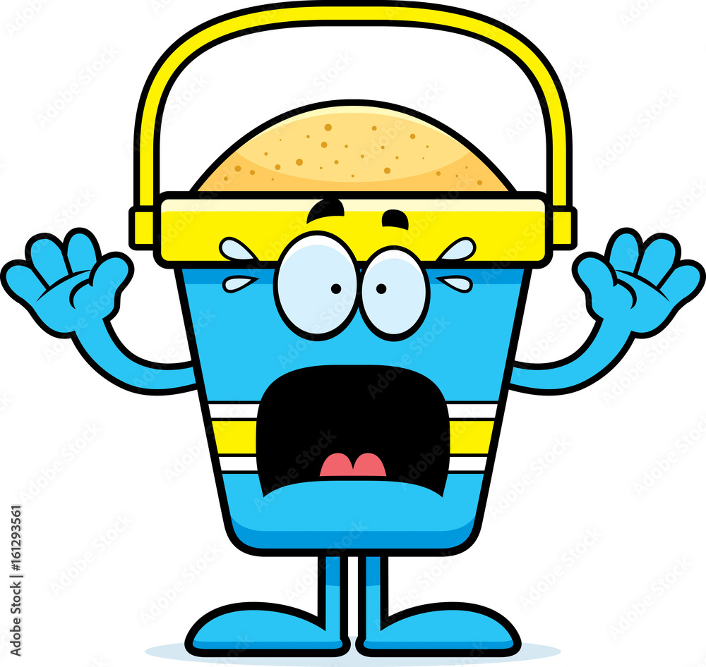 Cartoon Beach Bucket
