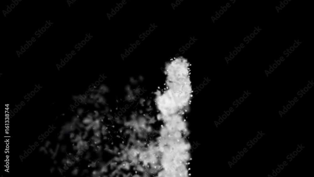 4k Fountain oil liquid spray eruption,falling particle,splash sewage ...
