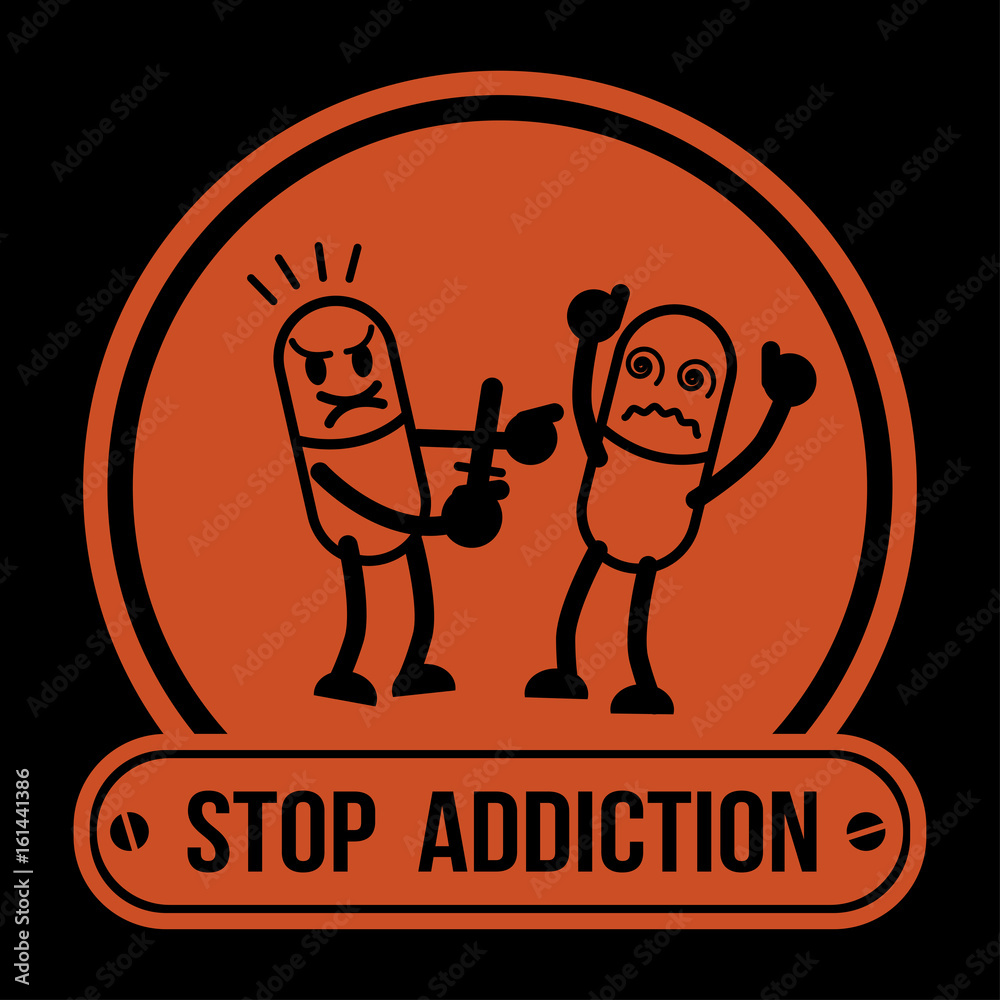 No Drugs label Campaign, No Drugs label Campaign, Stop Addiction ...