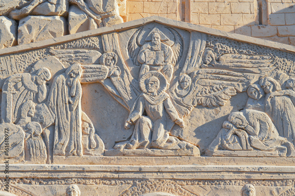 Sand sculpture on Bible story about Moses and Ten PlaguesSand sculpture ...