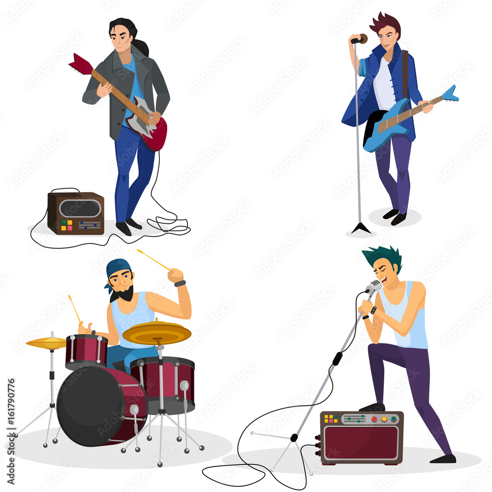 Rock Singer Clip Art