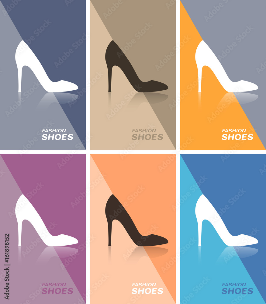High Heel Shoe Template For Card