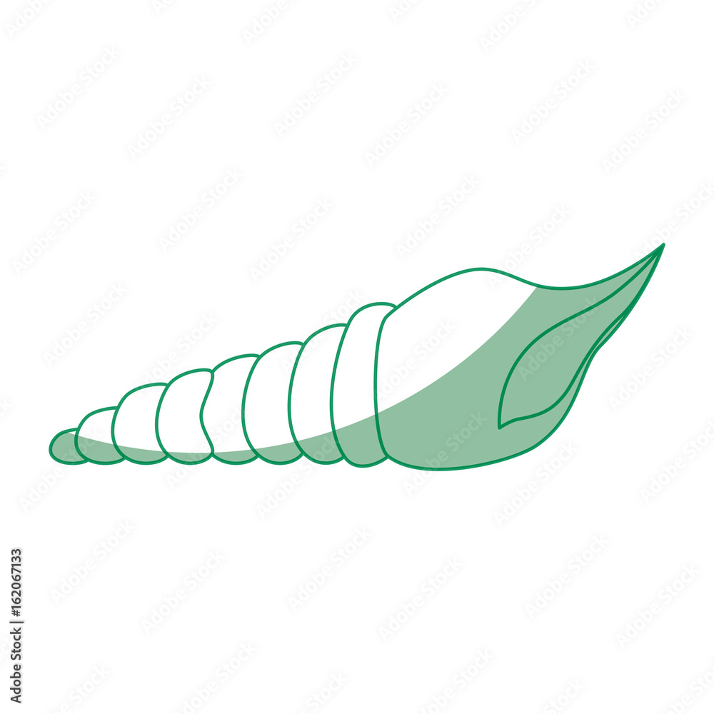 mollusk icon over white background vector illustration Stock Vector ...