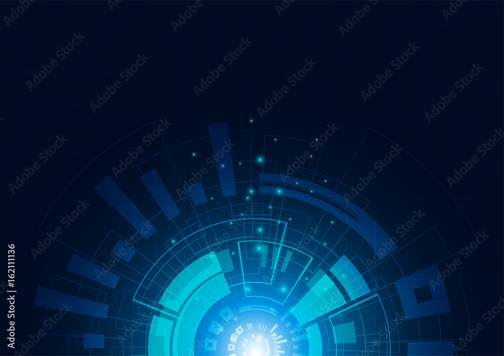 Poster Abstract Technology Background – Wall Art | UkPosters