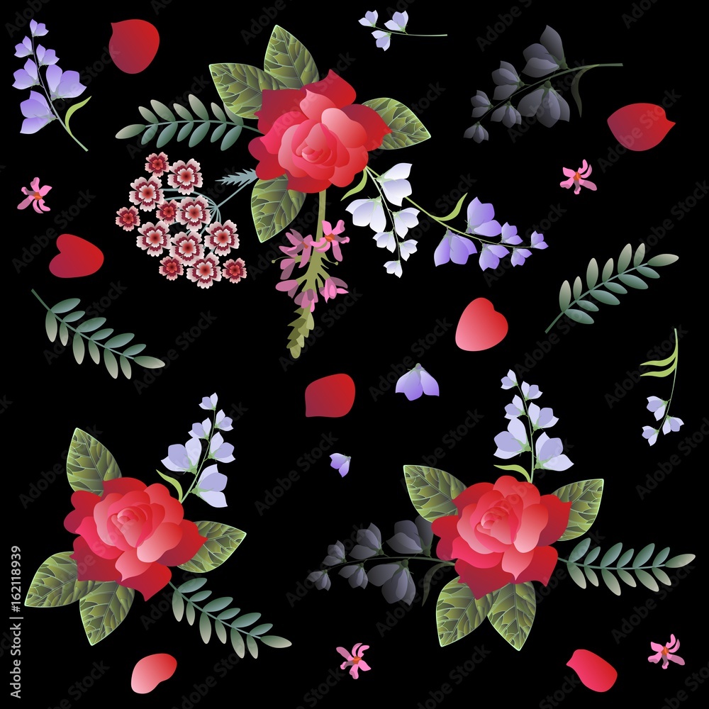 Spanish Floral Pattern