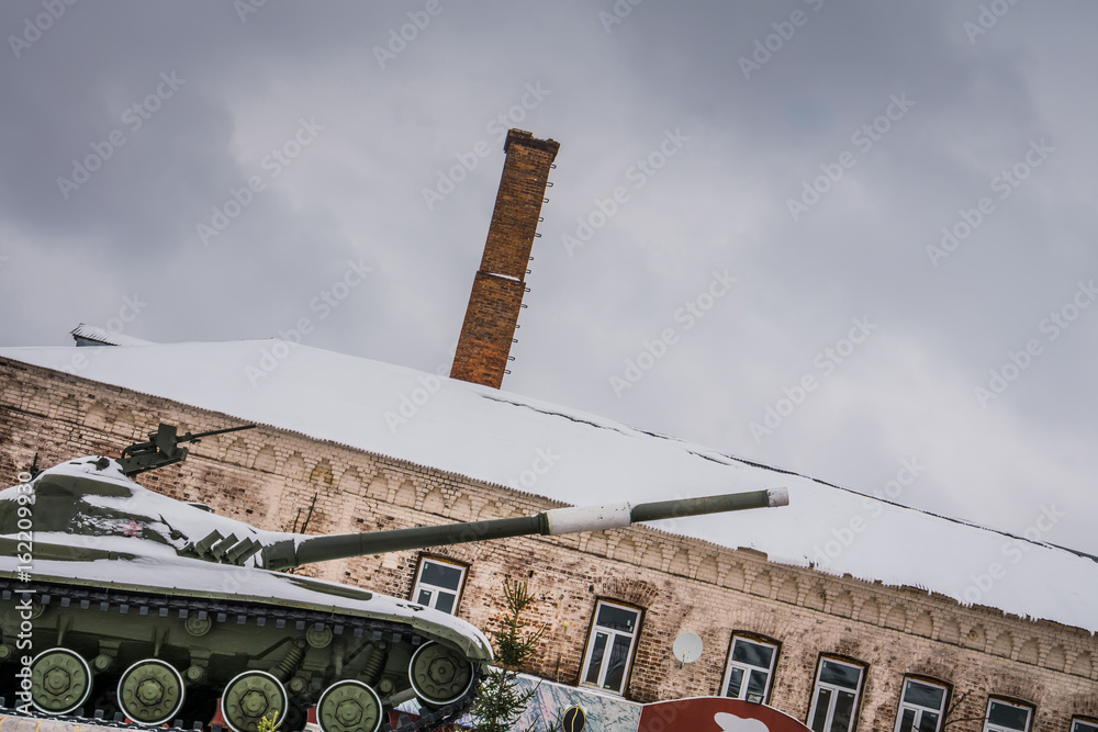 Military Tank in the City Stock Photo | Adobe Stock