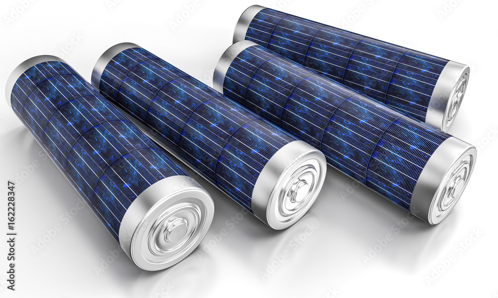 solar power battery Stock Photo | Adobe Stock