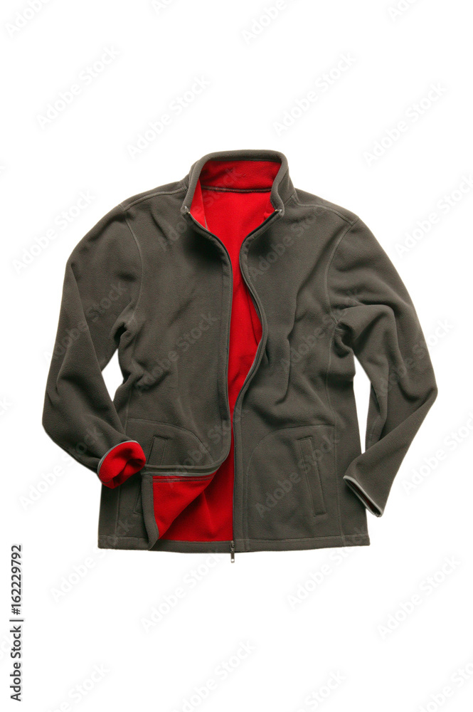 jacket on the floor and isolated Stock Photo | Adobe Stock