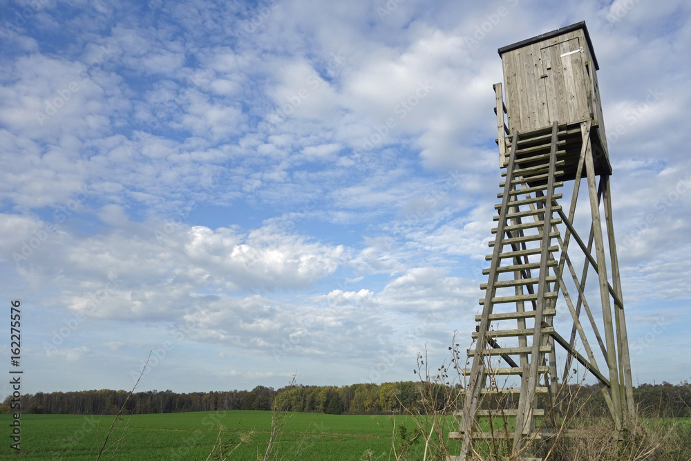 hochsitz Stock Photo | Adobe Stock