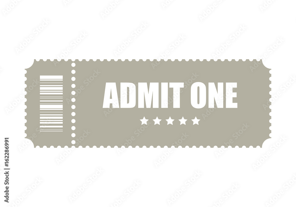 special admission ticket, entertainment label Stock Vector | Adobe Stock