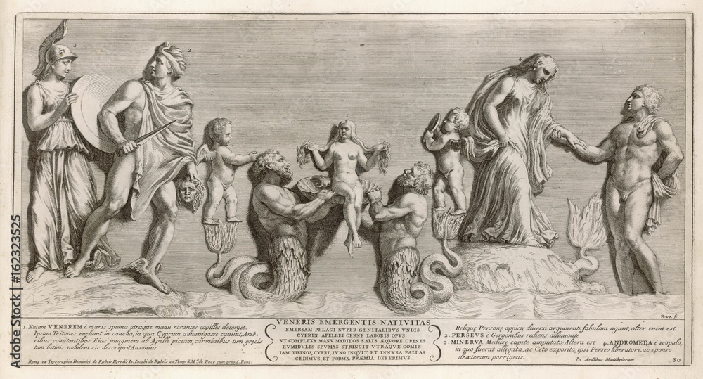 Birth of Aphrodite Stock Photo | Adobe Stock