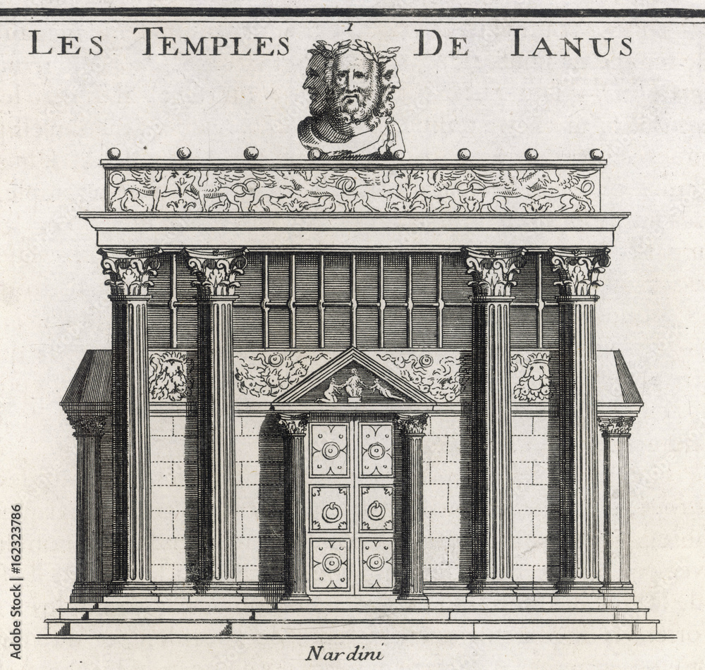 Myth - Mythology - Temple of Janus Stock Photo | Adobe Stock