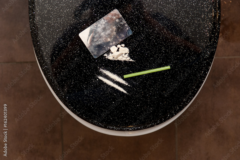 Drug abuse, cocaine chopped and in lines to be taken Stock Photo ... Drug abuse, cocaine chopped and in lines to be taken Stock Photo ...