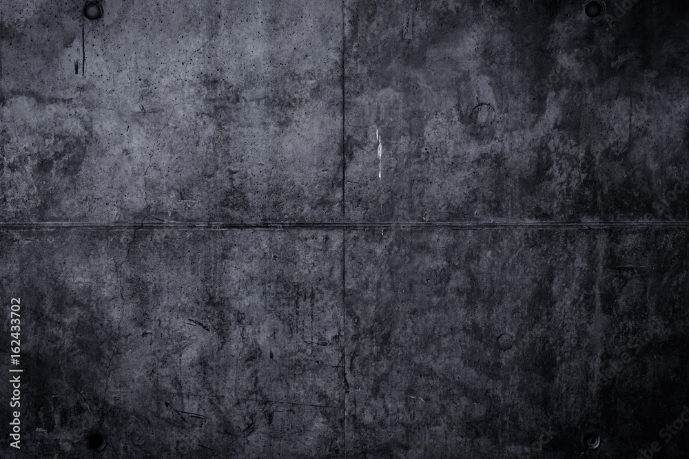Simple dark concrete wall background with texture Stock Photo | Adobe Stock