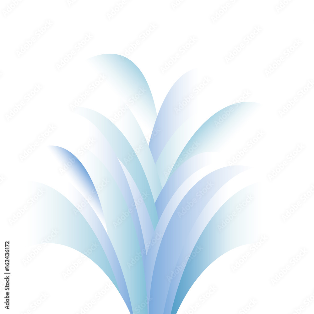 Abstract Water Vector
