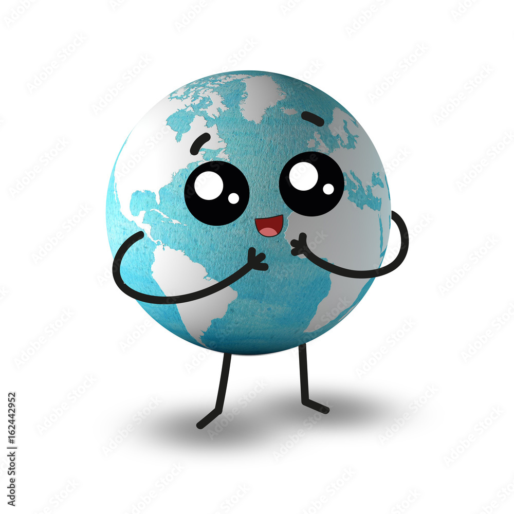 Planeta tierra feliz ilustración de Stock | Adobe Stock Planeta tierra feliz ilustración de Stock | Adobe Stock