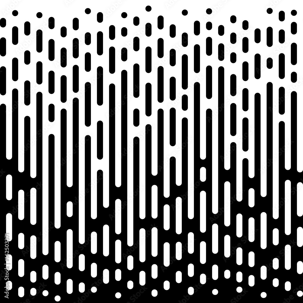 Vector Halftone Transition Abstract Wallpaper Pattern. Stock Vector ...