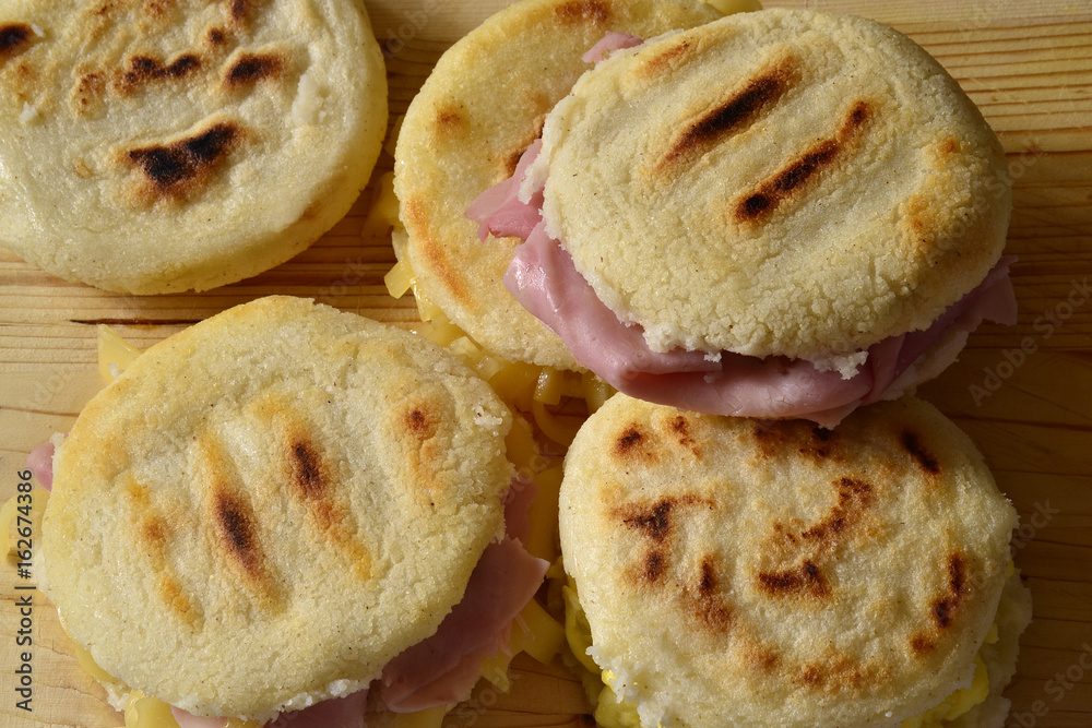 Arepa Con Queso Arepas Con Queso From Encanto. Cheese Pull For Days!!