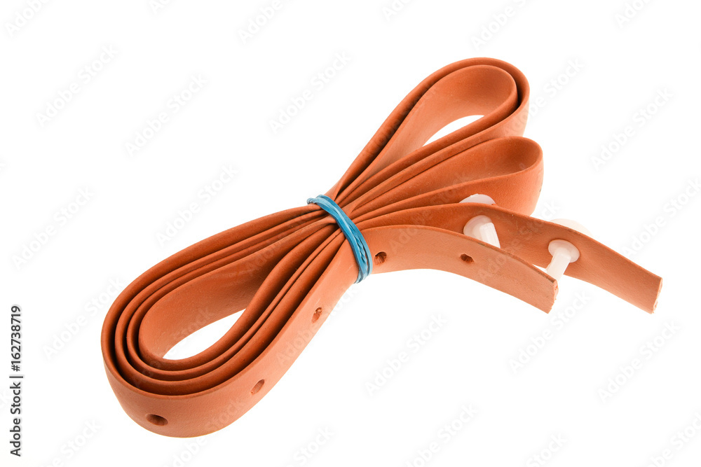 Poster Red tourniquet band on a white background – Wall Art | UkPosters