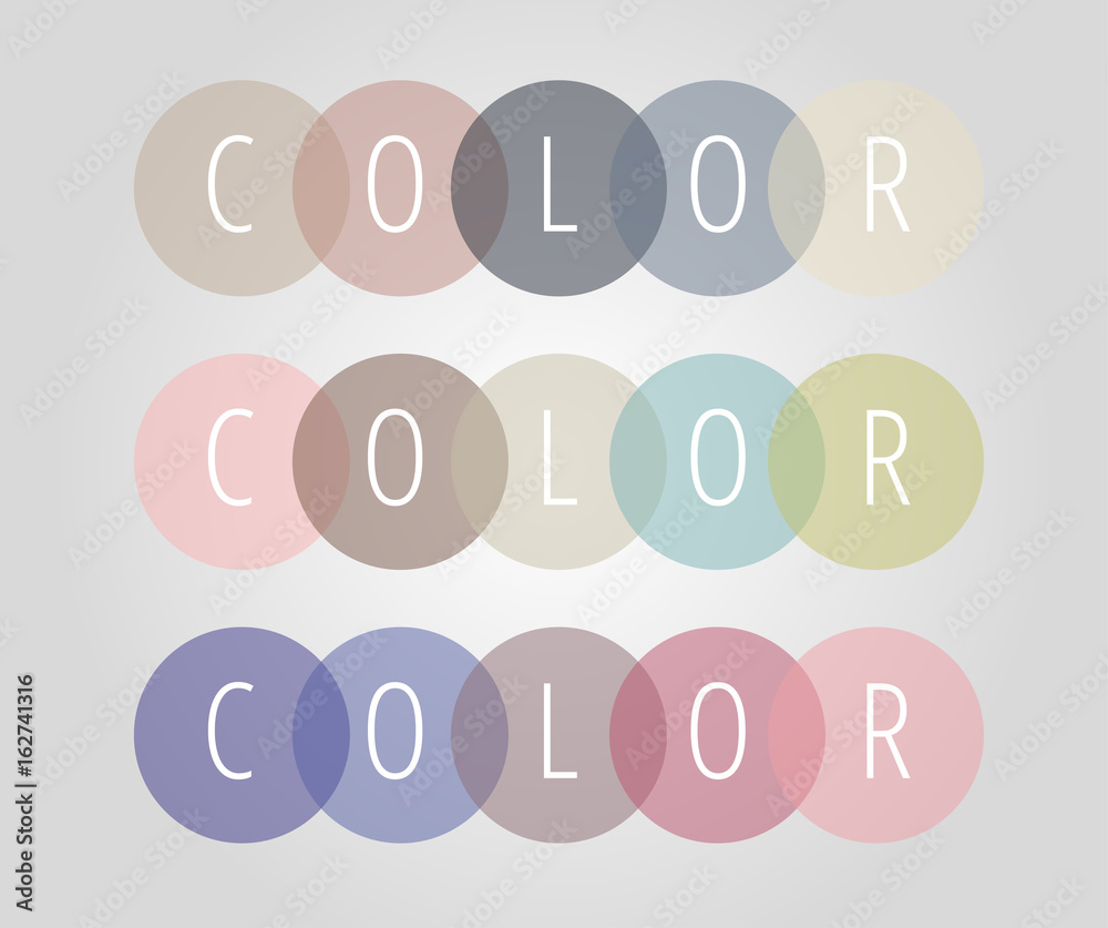 simple color logo for companys with soft shades Stock Vector | Adobe Stock