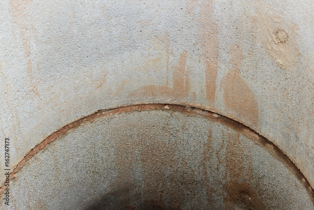 Well for water extraction. The construction of a village well for the ...