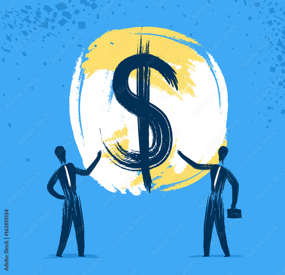 Simbolo di ricchezza Stock Vector | Adobe Stock