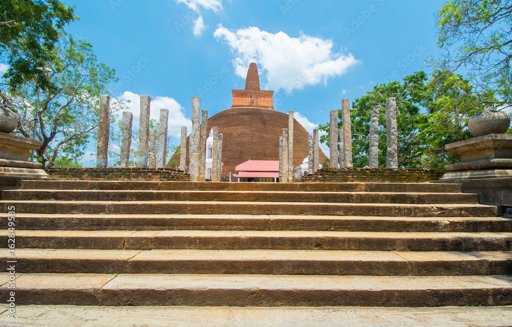 The Ruins Of Anuradhapura, Sri Lanka. Anuradhapura Is The First Most ...