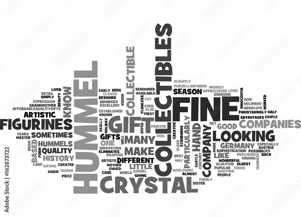 Poster A CLOSER LOOK AT FINE COLLECTIBLES TEXT WORD CLOUD CONCEPT ...