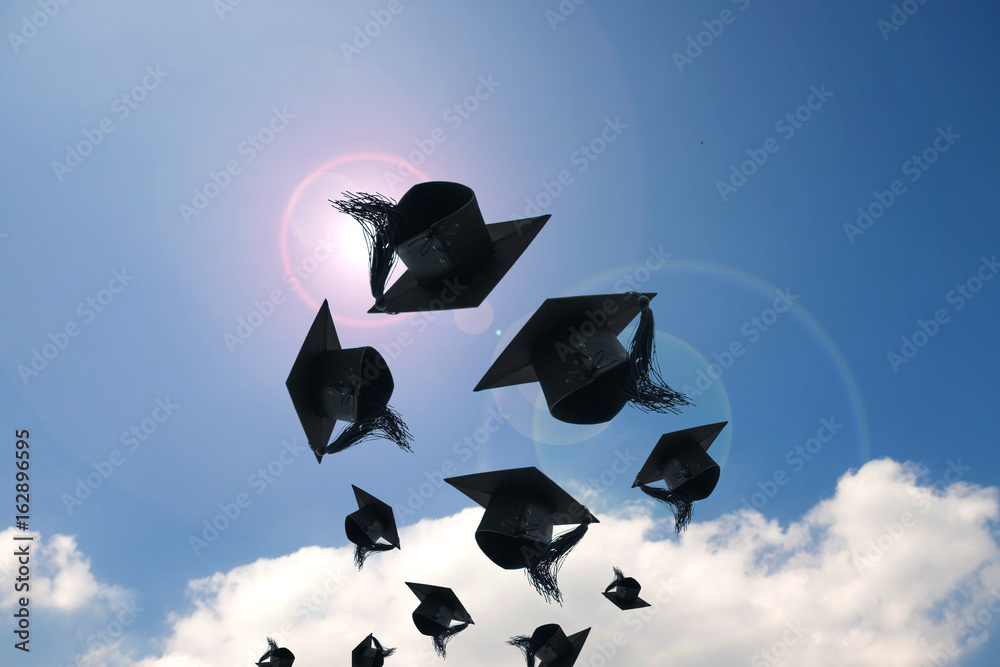 Graduation day, Images of graduation Caps or hat throwing in the air ...