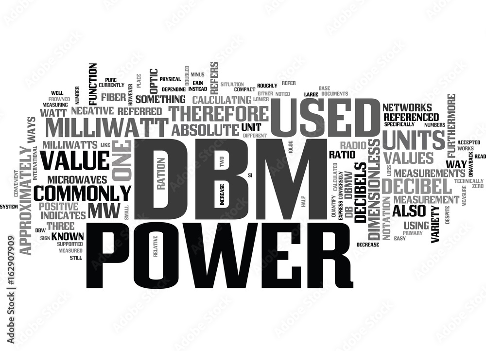 WHAT IS A DBM TEXT WORD CLOUD CONCEPT Stock Vector | Adobe Stock
