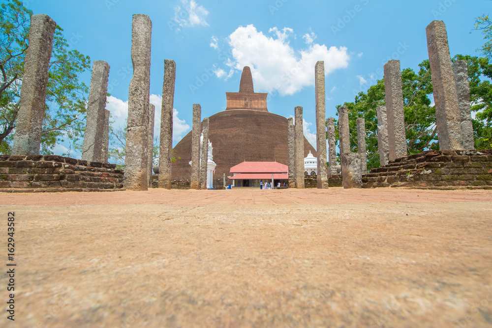 The Ruins Of Anuradhapura, Sri Lanka. Anuradhapura Is The First Most ...