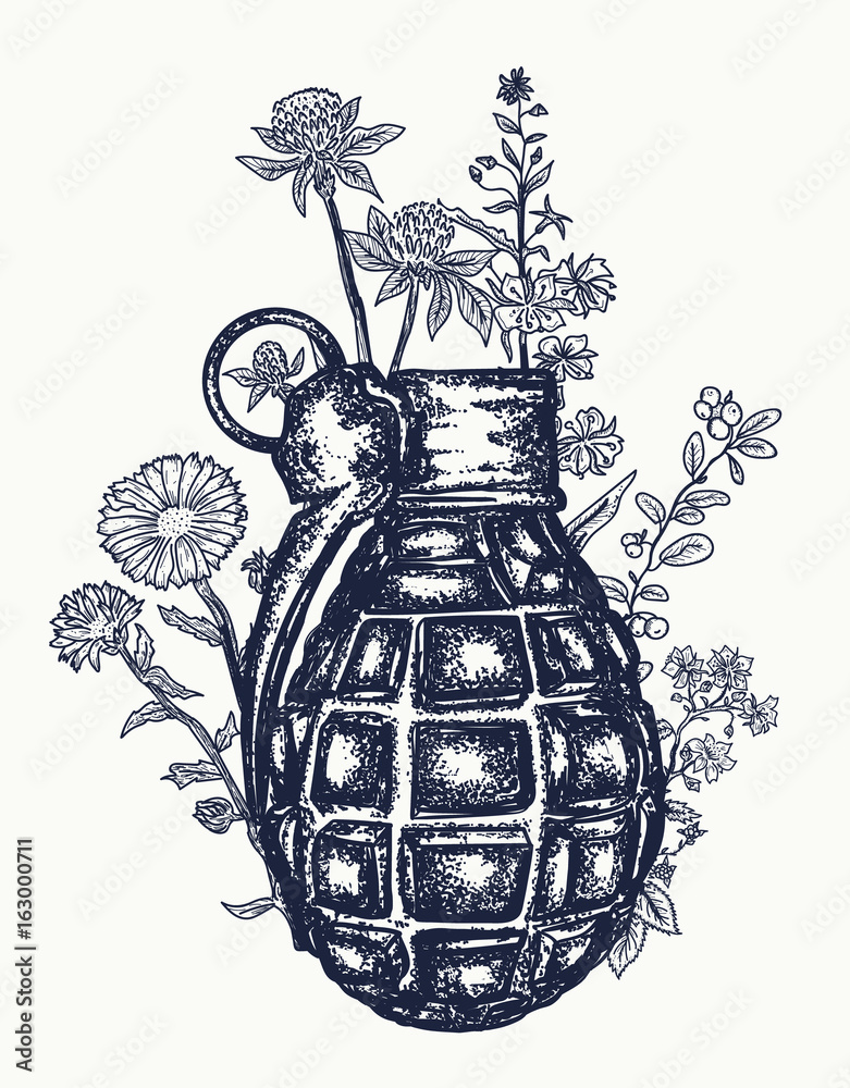 Hand Grenade Tattoo Meaning