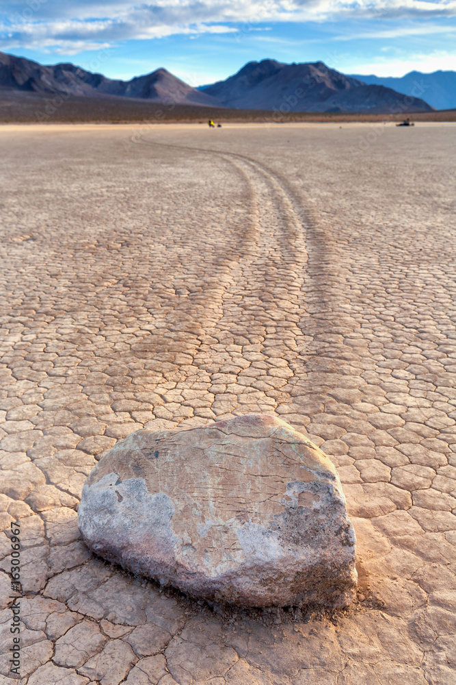The Racetrack Playa, or The Racetrack, is a scenic dry lake feature ...