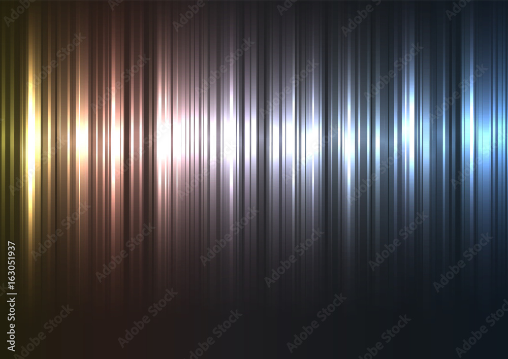 metallic abstract horizontal line background, digital bar template ...