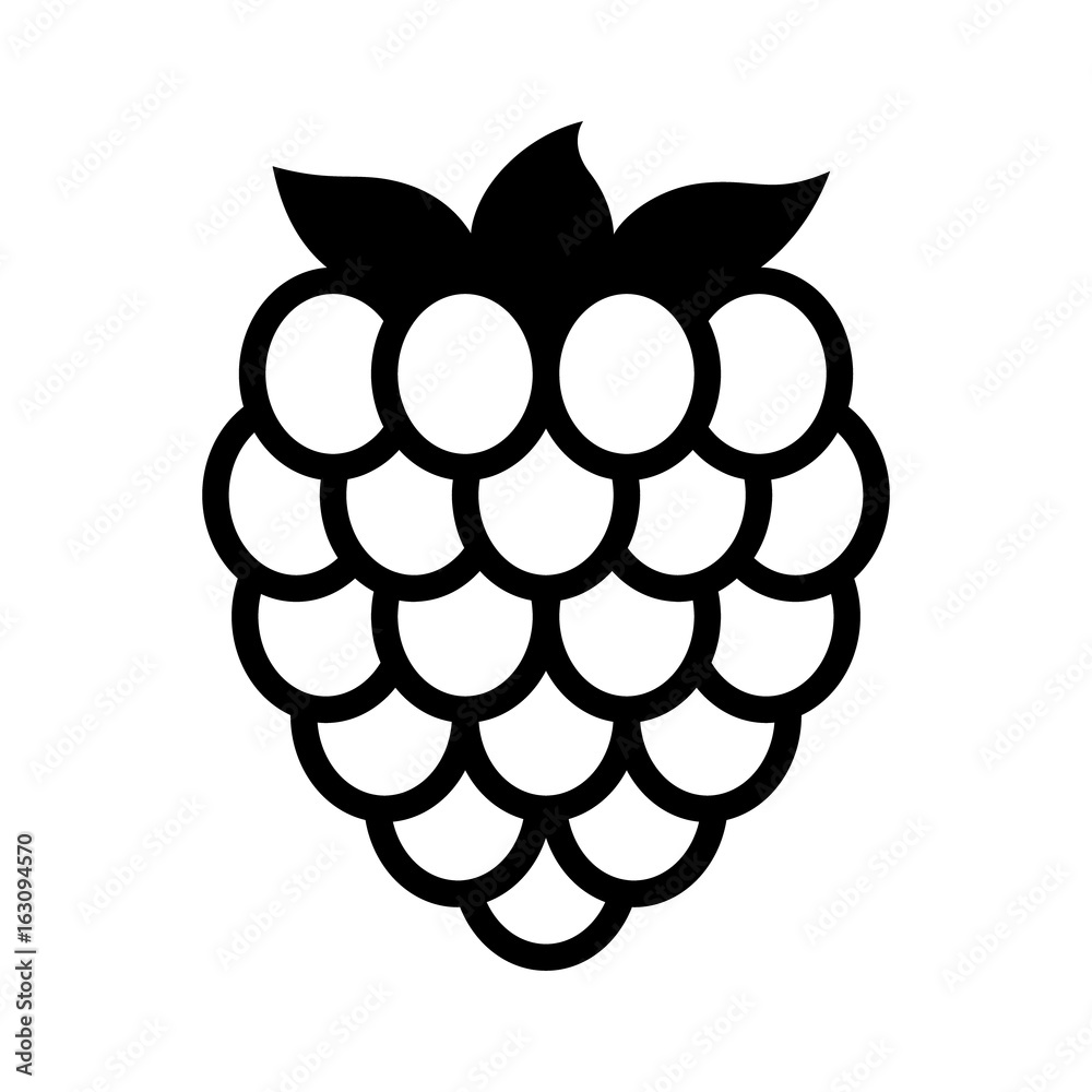 Raspberries Clip Art