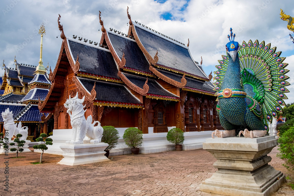 Foto Stock Ban Den temple is a Thai temple which is located in the ...
