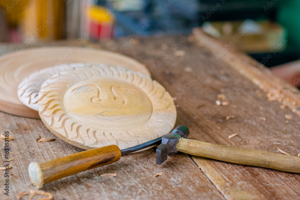The Traditional Kandyan Woodcarving Workshop. A Wide Range Of ...
