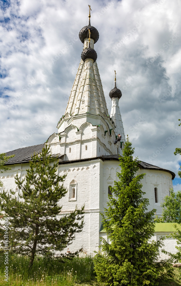 UGLICH, RUSSIA - JUNE 17, 2017: Exterior of the Church of the ...