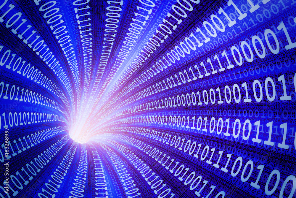 datenstrom Stock-Illustration | Adobe Stock