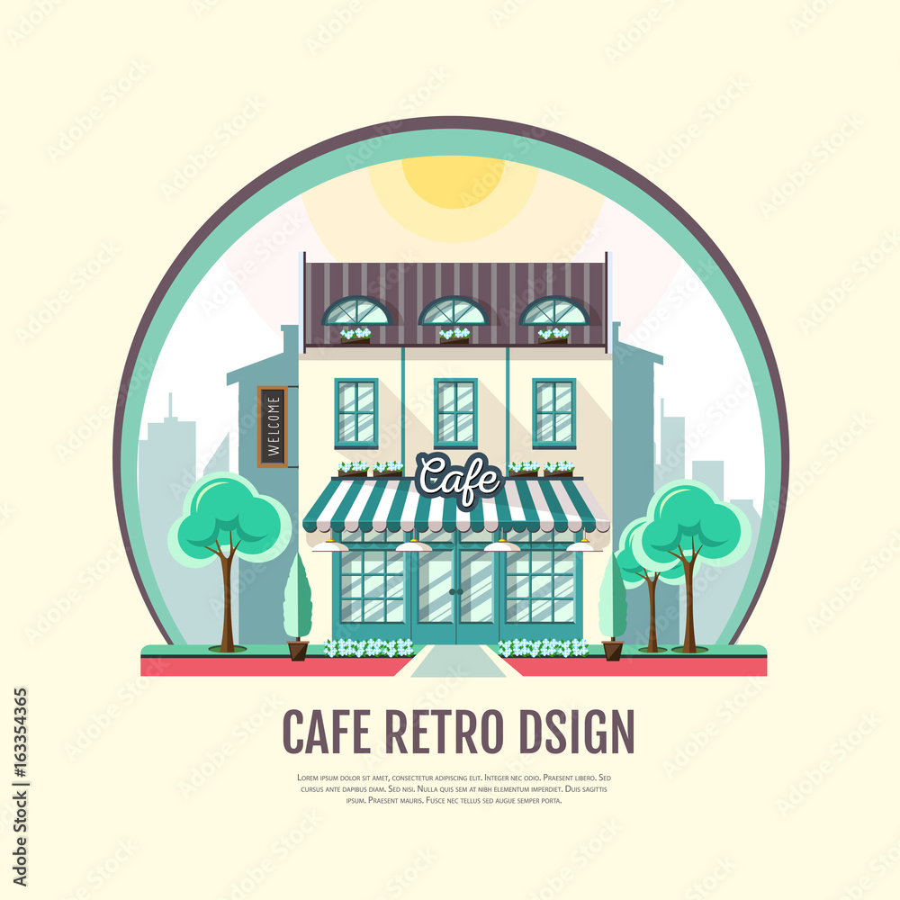 Cafe Building Icon
