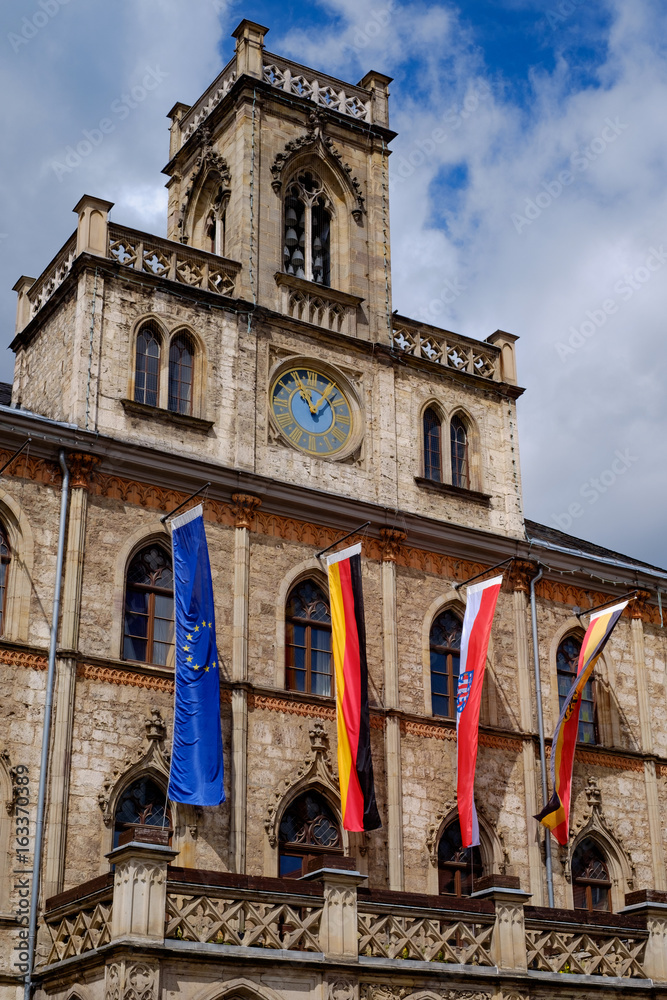 Rathaus von Weimar Stock Photo | Adobe Stock