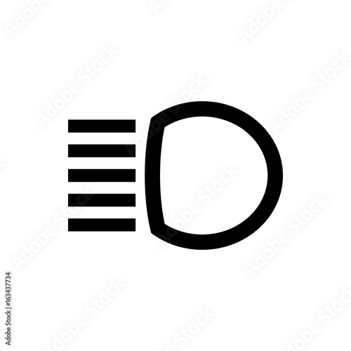 High Beams Symbol