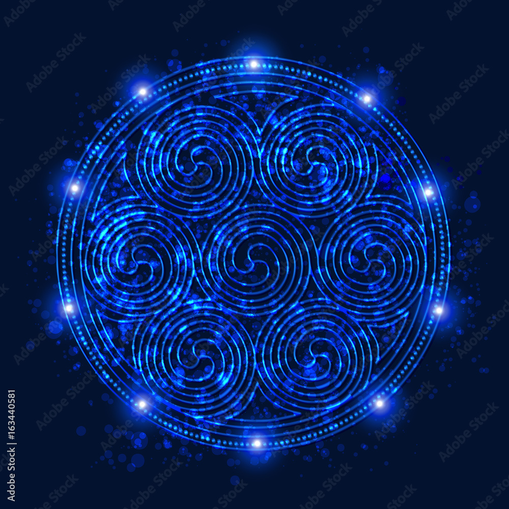 Sacred Geometry vector Stock Vector | Adobe Stock