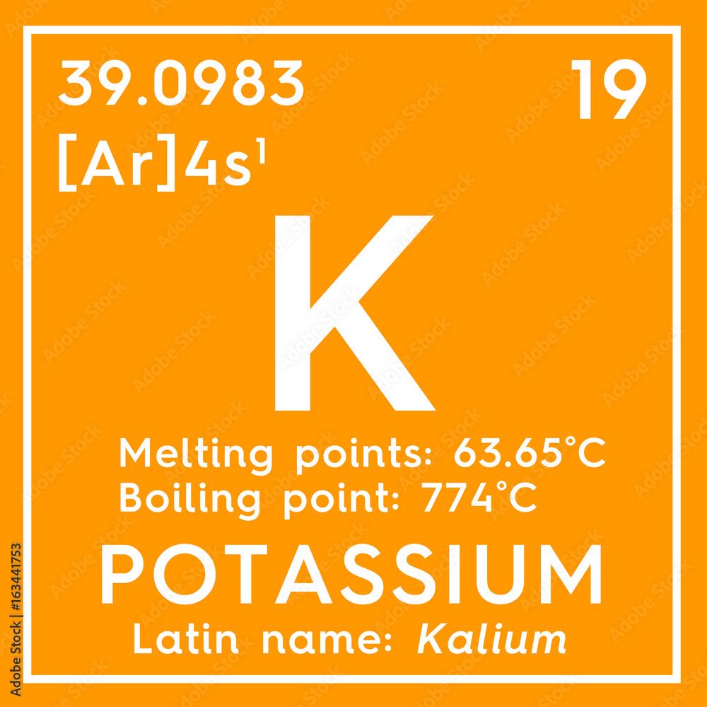 Potassium Alkali Metal