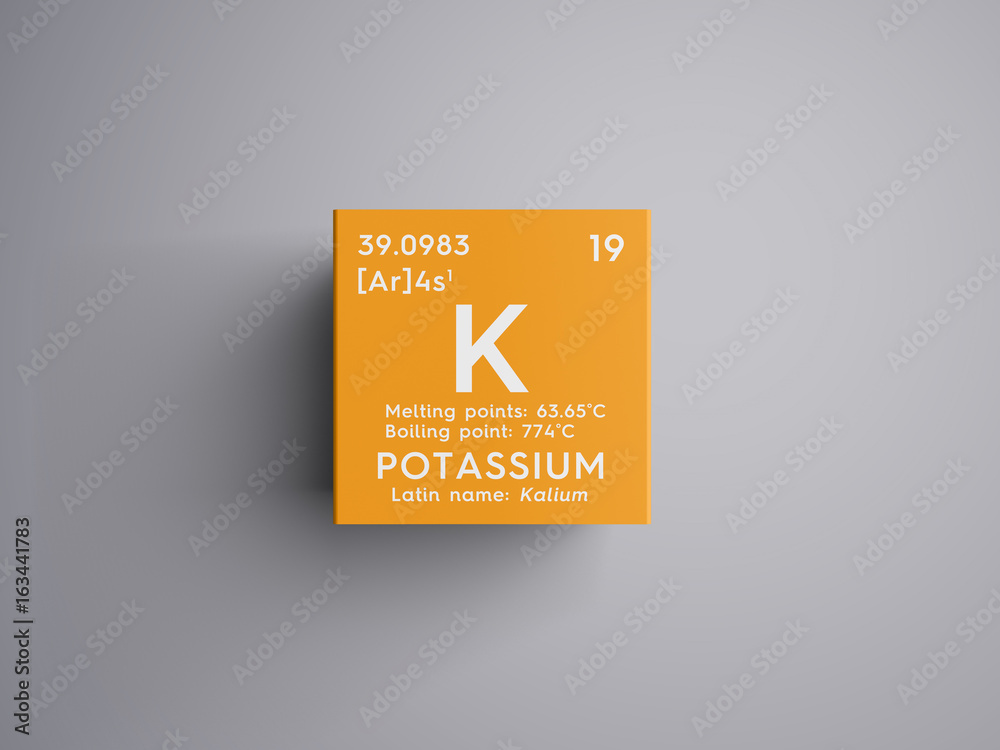 Potassium Periodic Table Square
