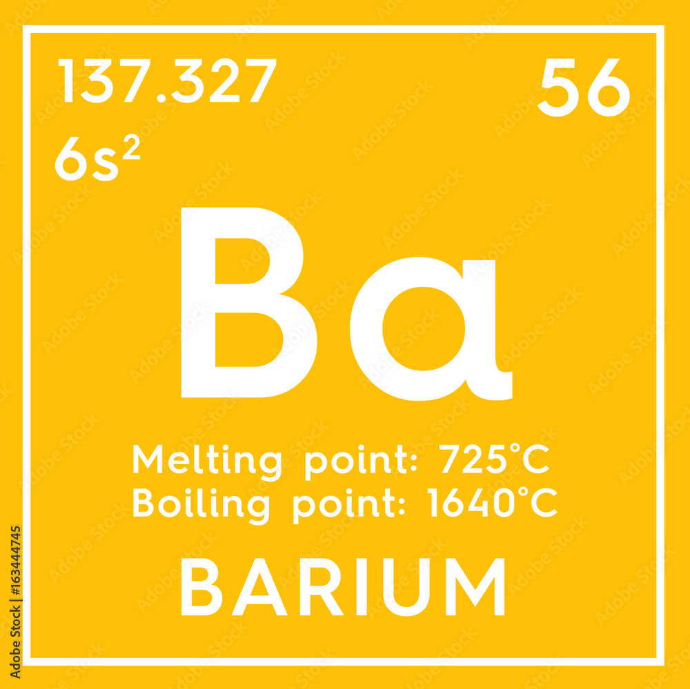 Barium Periodic Table